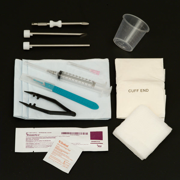 3.5mm Disposable Bevel Tip Trocar Combo Kit (5cm Insertion Depth ...
